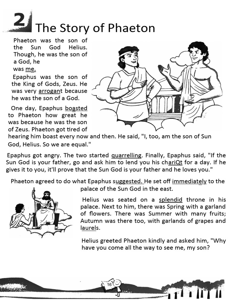The Story of Phaeton | PDF