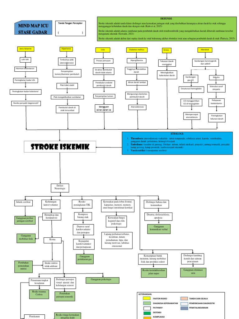 Mind Map ICU-SHTB-Stroke | PDF