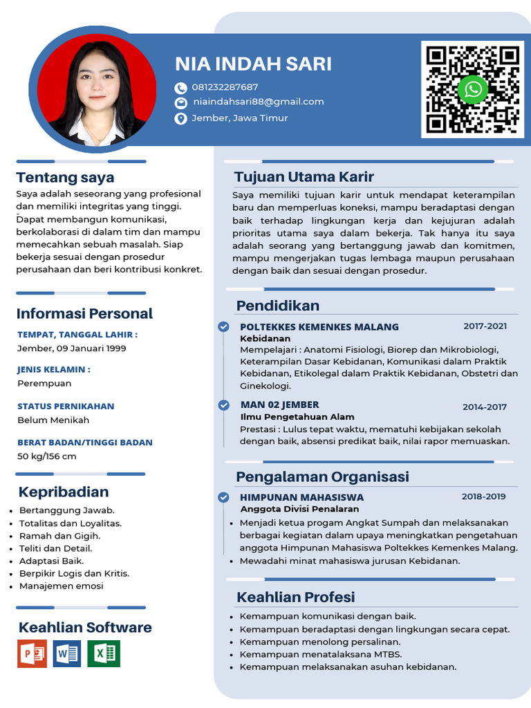 CV Nia Indah Sari | PDF