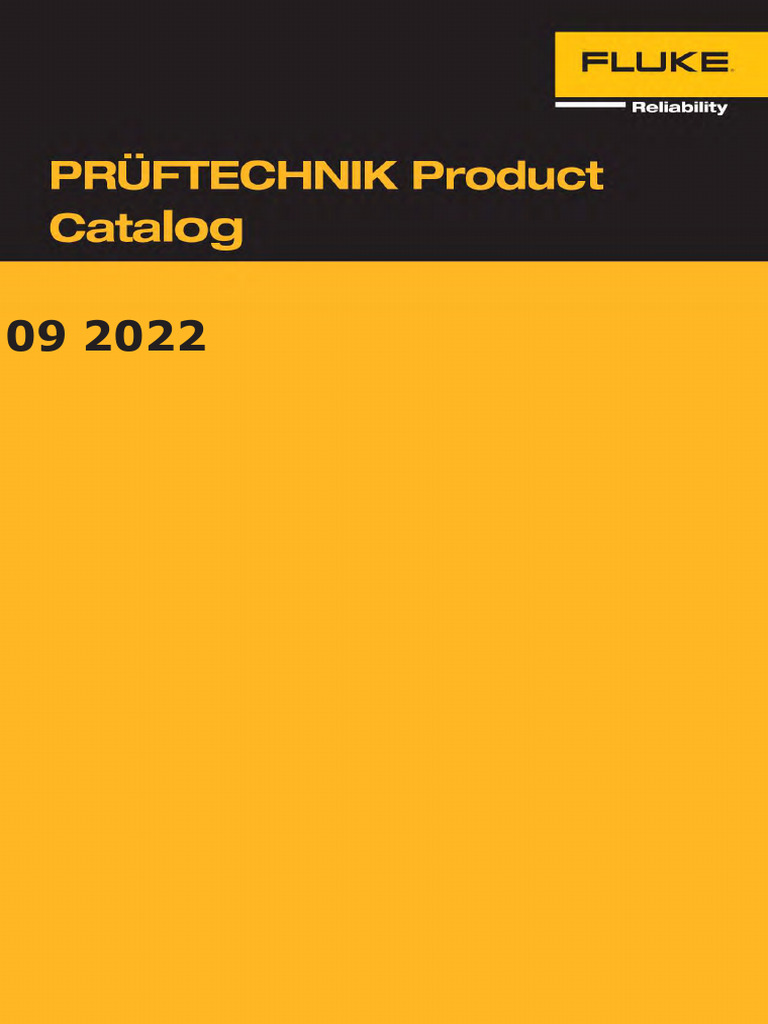 Pruftechnik Catalog Lit 01 701 en | PDF