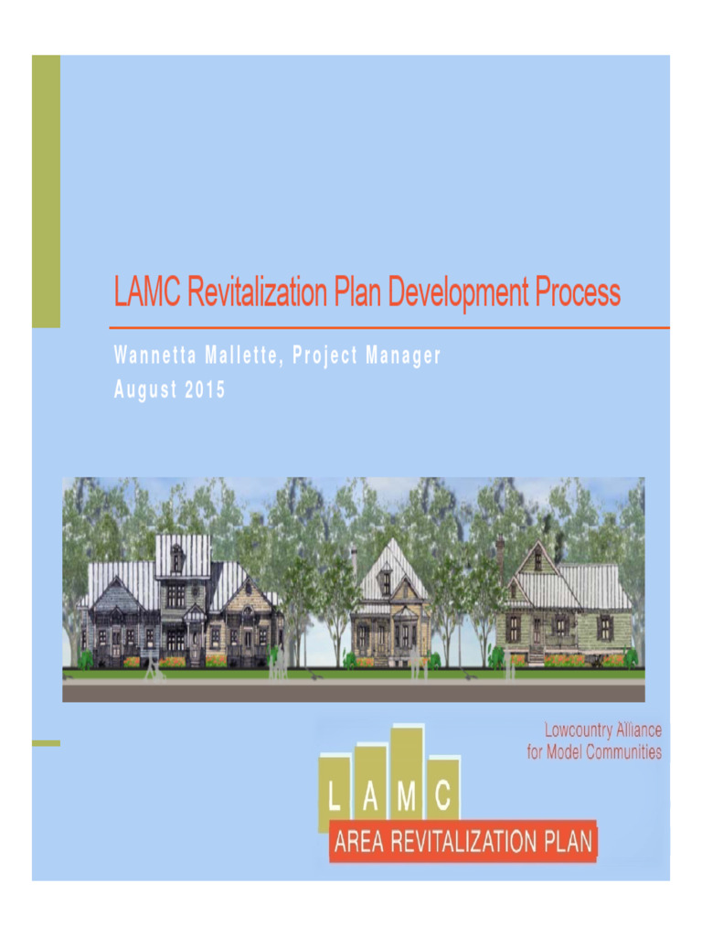 Revitalization Plan Development Process_An Example | PDF | National ...