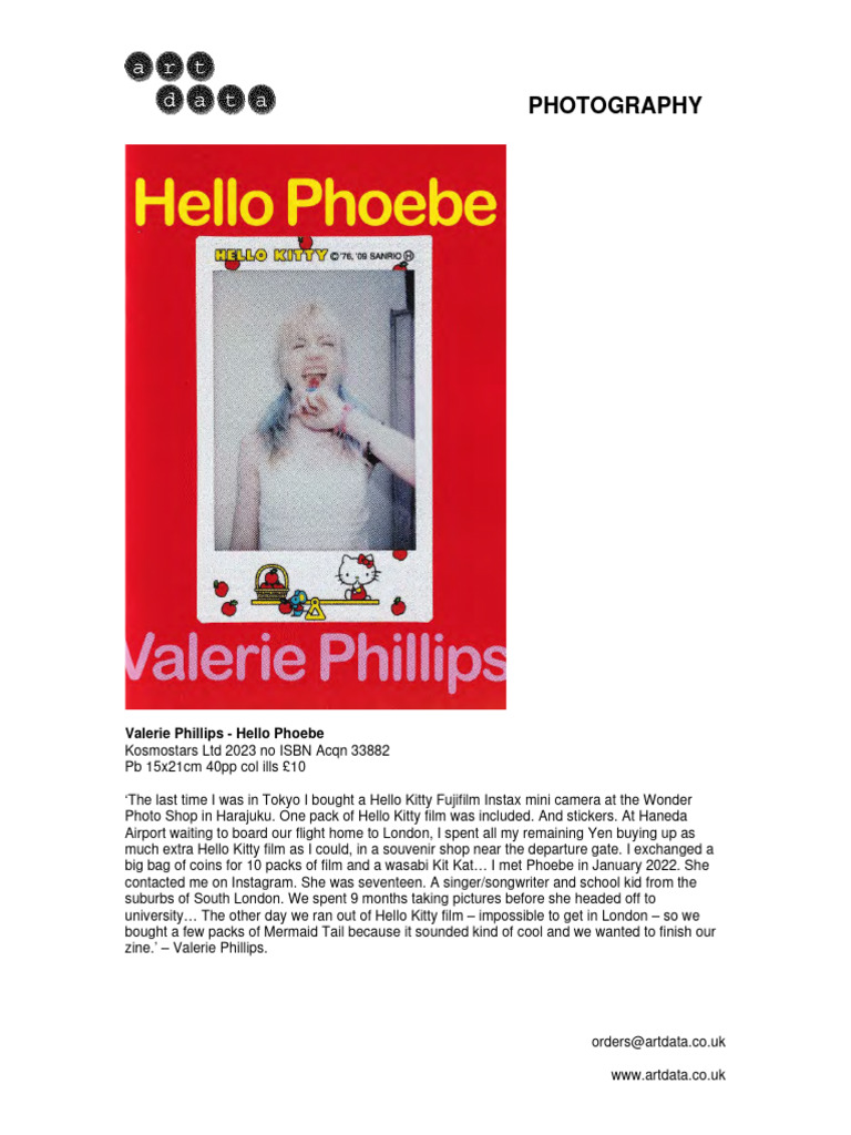 Valerie Phillips - Hello Phoebe | PDF