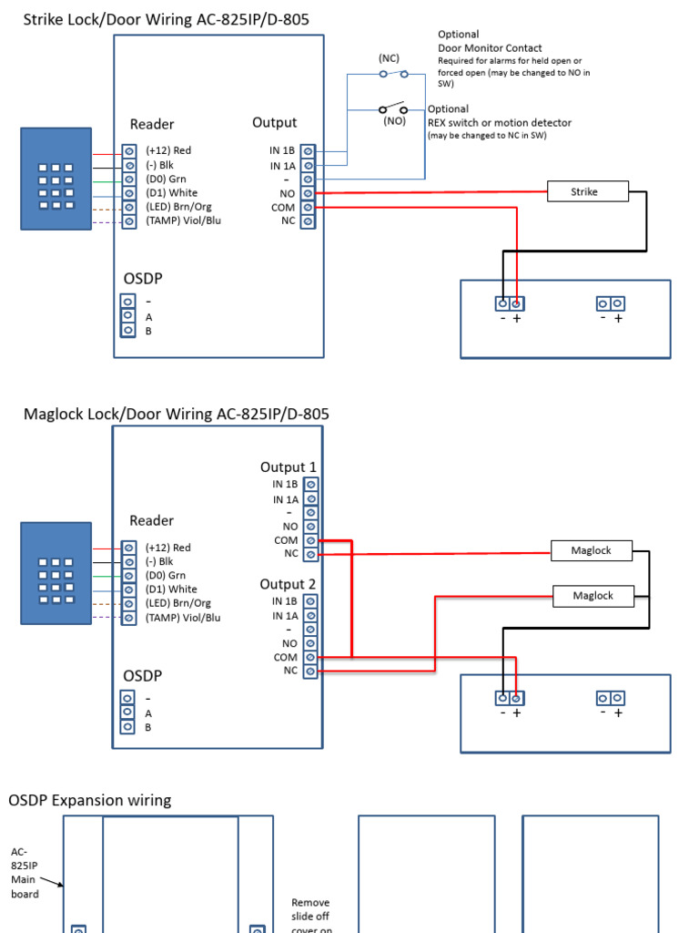Door Wired Axtrax | PDF | Computer Engineering | Electricity