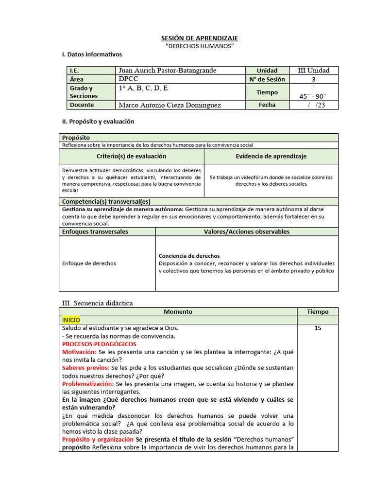 Derechos Humanos | PDF | Derechos humanos | Derechos