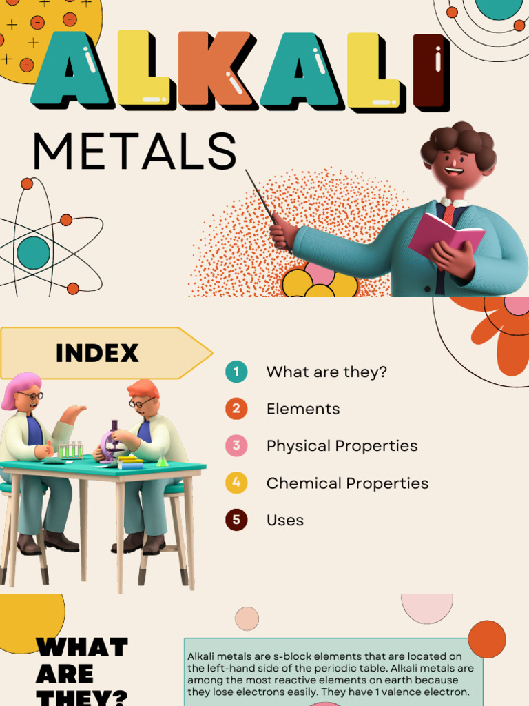 Alkali Metals | PDF | Metals | Atoms