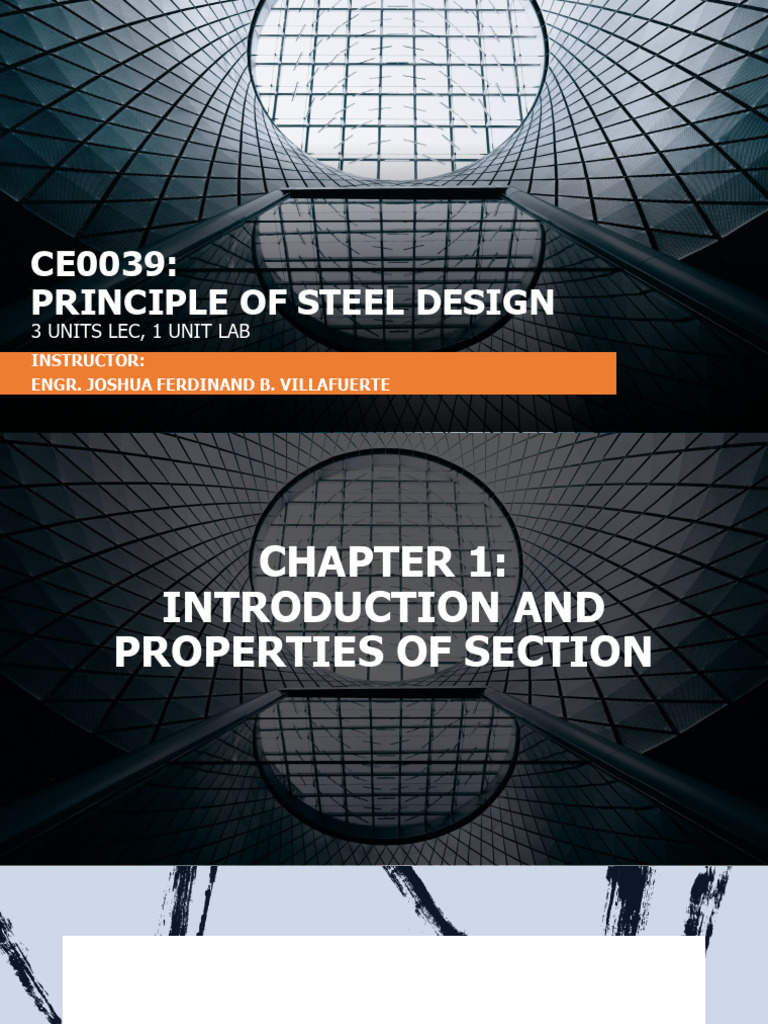 Introduction To Steel Design PART 1 | PDF