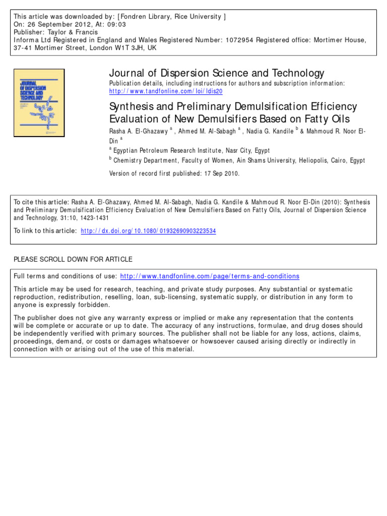 Soybean Oil | PDF