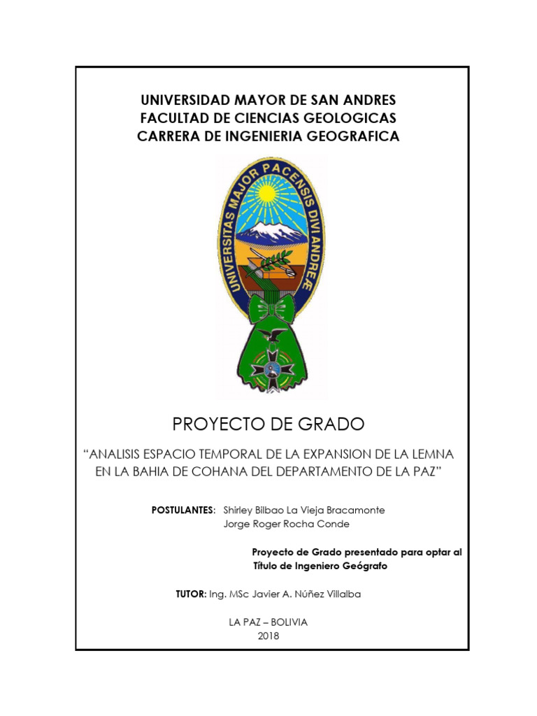 Proyecto de Grado | PDF