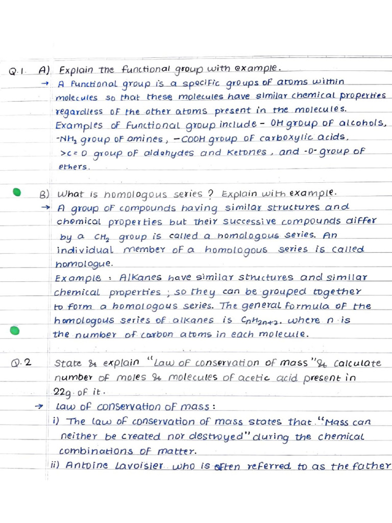 Chem Assignment | PDF