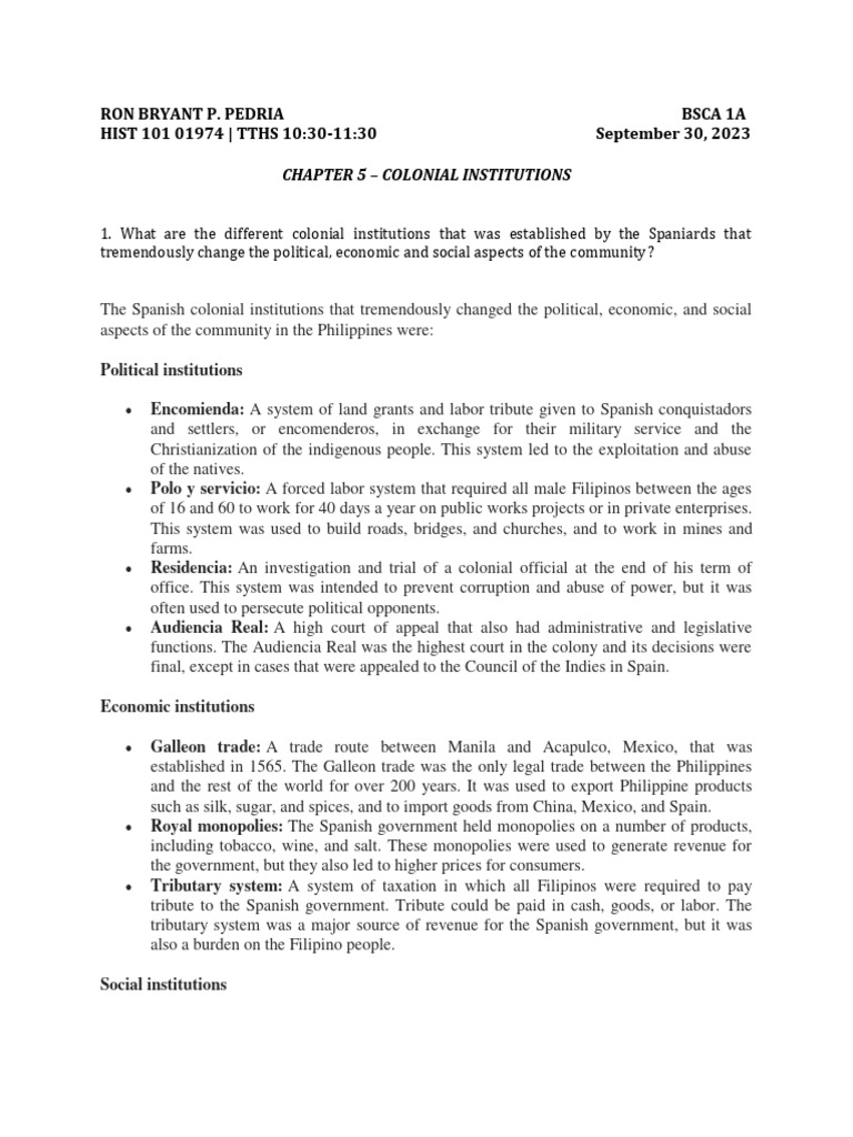 Chapter 5 | PDF | New Spain | Spanish Colonization Of The Americas