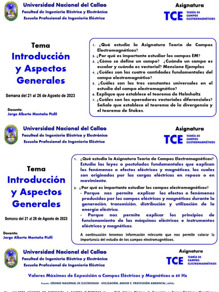 1 Presentación-TCE-Introducción y Aspectos Generales-2023-B | PDF