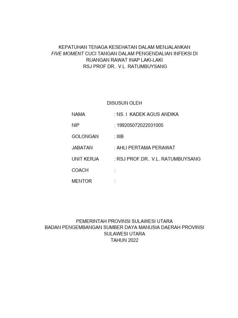 Profil Organisasi RSJ | PDF