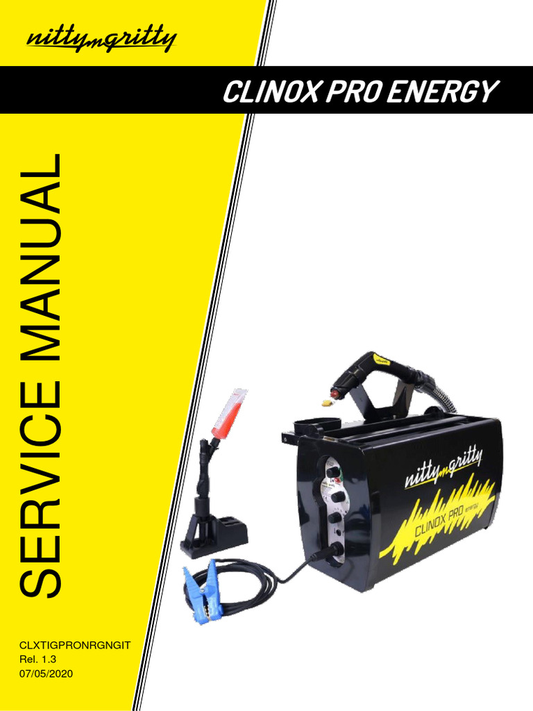 Clinox Pro Energy - Service Manual (Eng) r1.3 | PDF | Pump | Ac Power ...