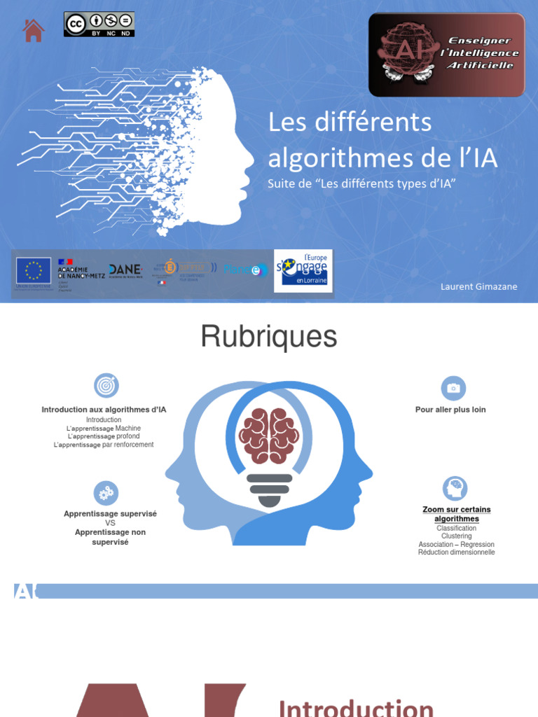 Les Differents Algorithmes de LIA | PDF