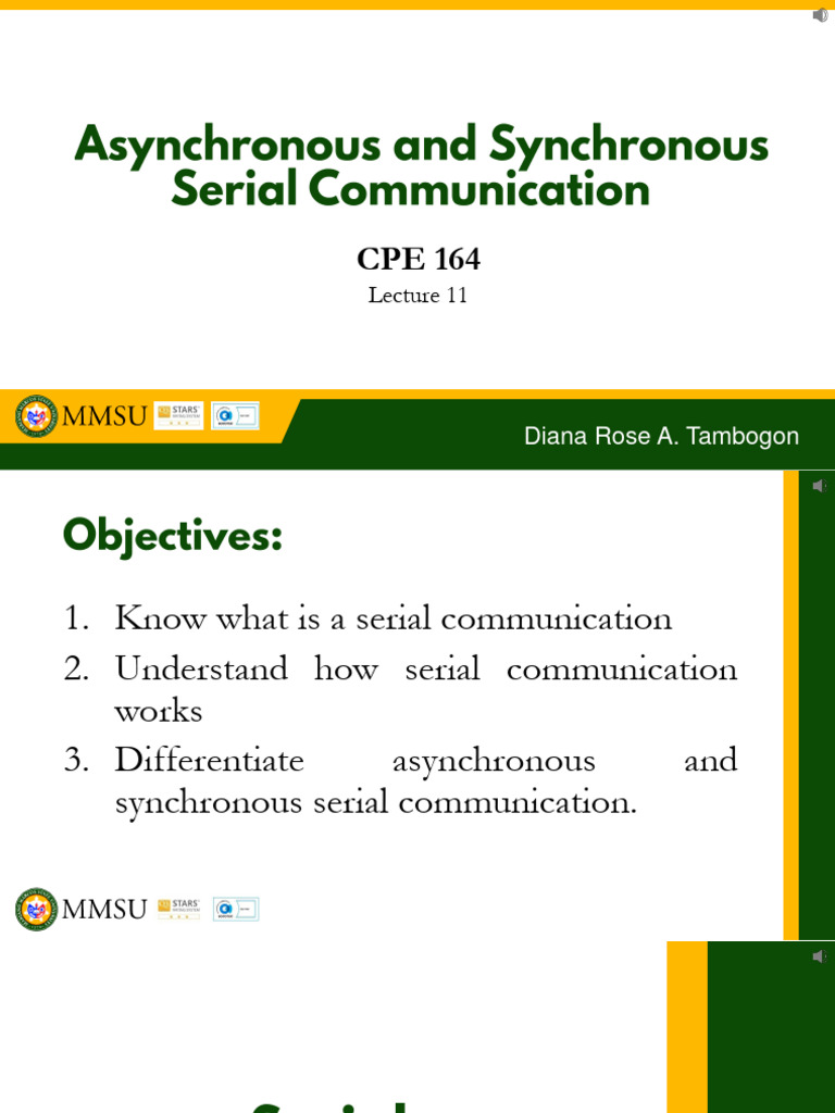 Serial Communication Basics | PDF