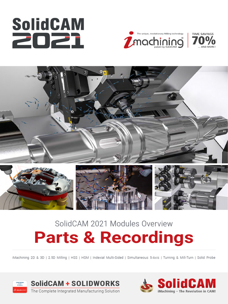 SolidCAM 2021 Modules Overview | Download Free PDF | Machining | Drilling