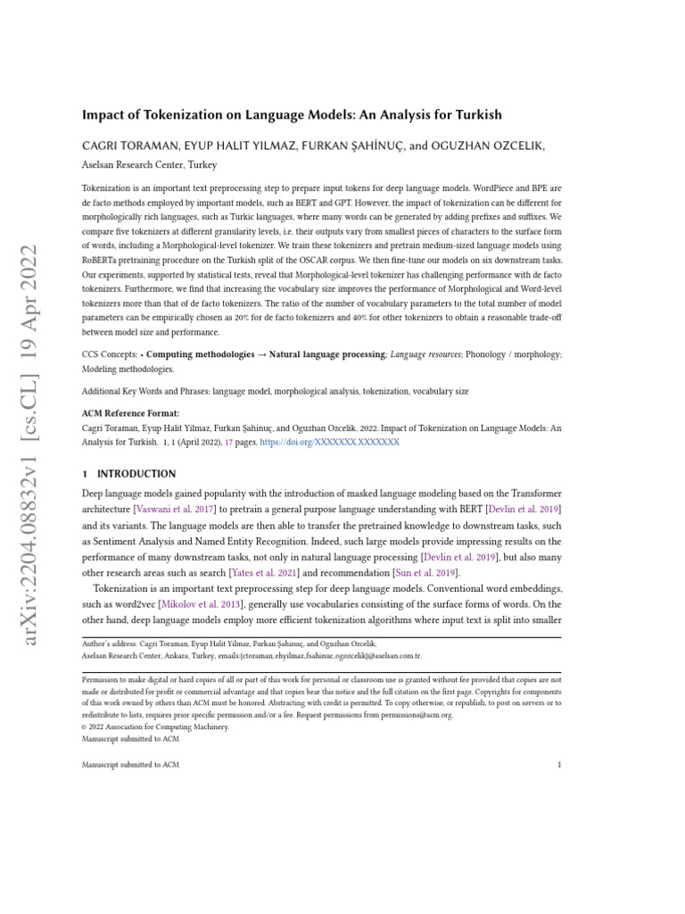Comparison Of Tokenizer Method Pdf Annotation Word 8904