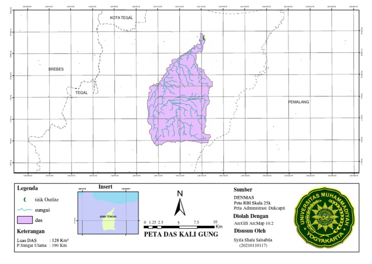 Peta Das Kali Gung: Legenda | PDF