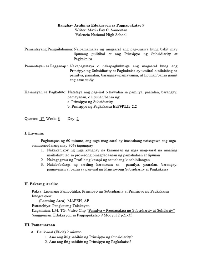 Module 2 Week 3 Day 2 2 | PDF