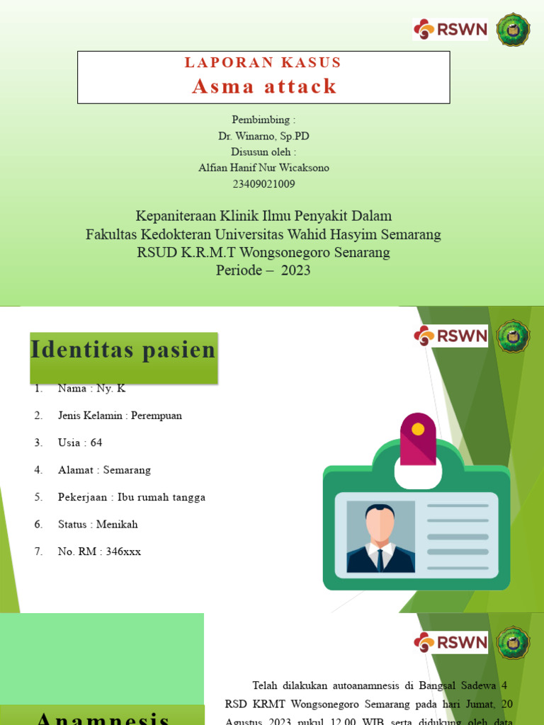 Laporan Kasus ASMA | PDF