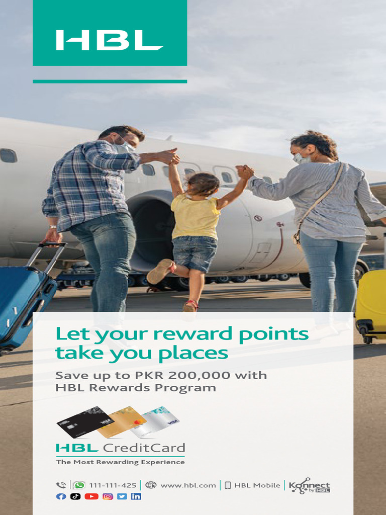HBL Travel-Reward Program Flyer | PDF | Credit Card | Business