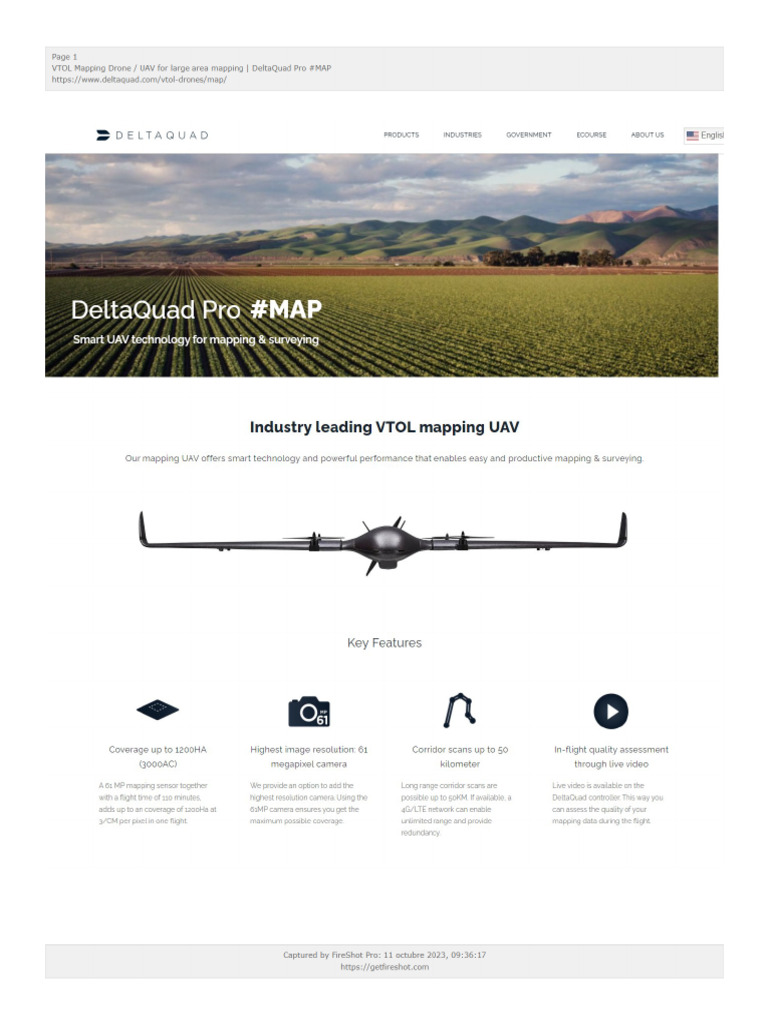 DeltaQuad Pro #MAP | PDF | Unmanned Aerial Vehicle | Pixel