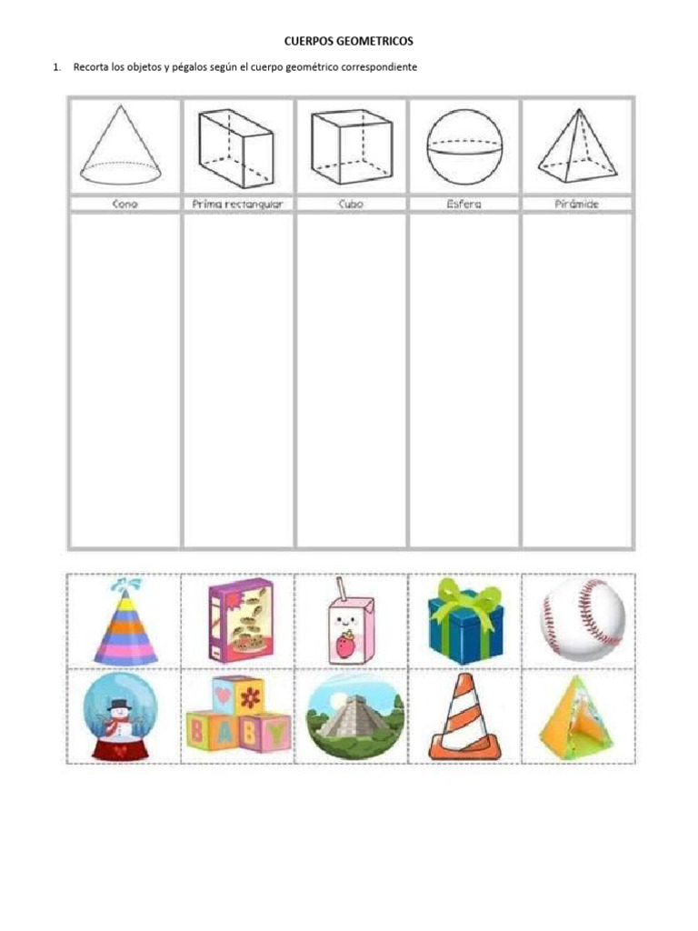 Cuerpos Geometricos | PDF