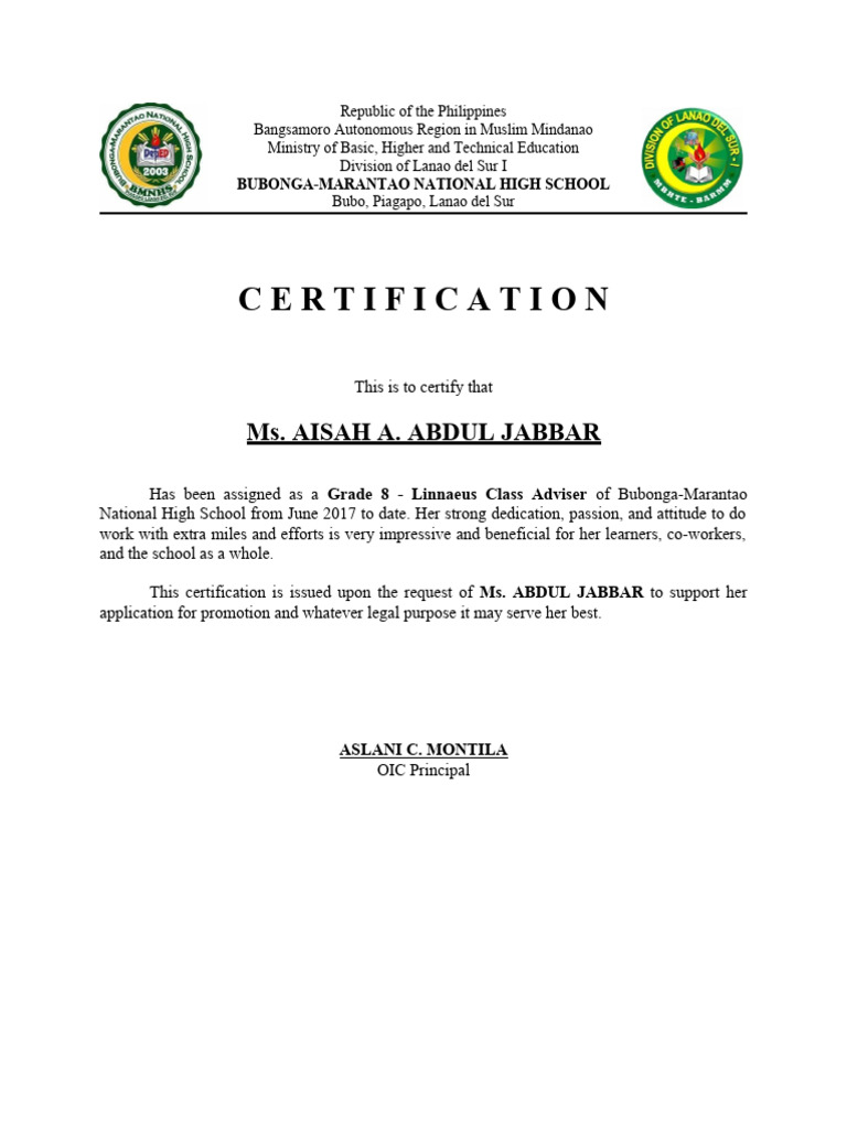 Certify | PDF