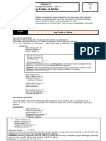 Filipino 10 SLMs 3rd Quarter Module 1 | PDF