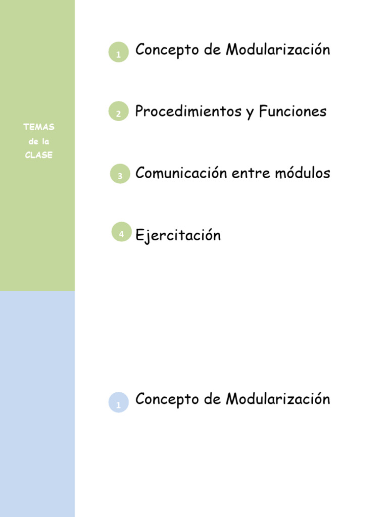 3 - Modularizacion-Concepto-Ideas | PDF | Ciencias de la Computación ...