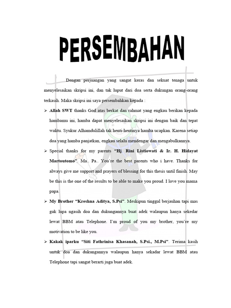 Kata Persembahan | PDF