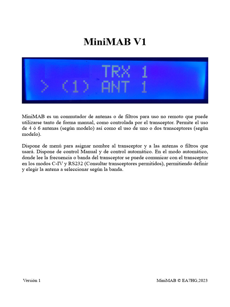 Mini Mab 4 ESP1 | PDF | Informática
