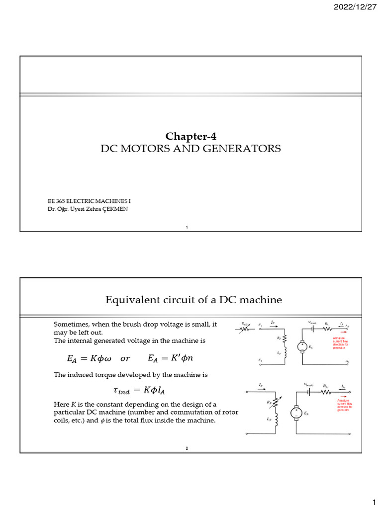 DC Machine Exampless | PDF | Electric Motor | Electric Generator