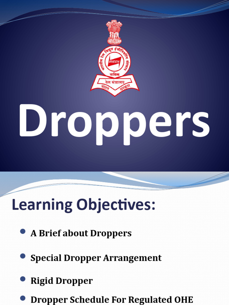 15 Droppers On Click | PDF | Rail Transport | Power Engineering