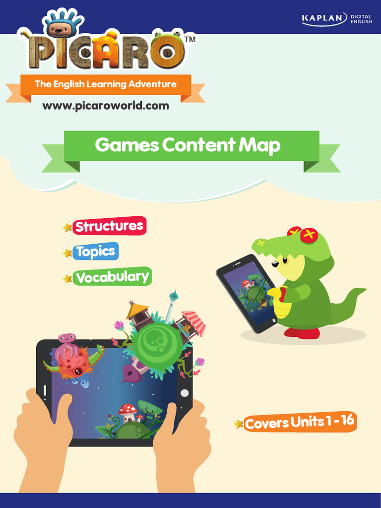 Picaro Games Content Map | PDF | Adjective | Noun