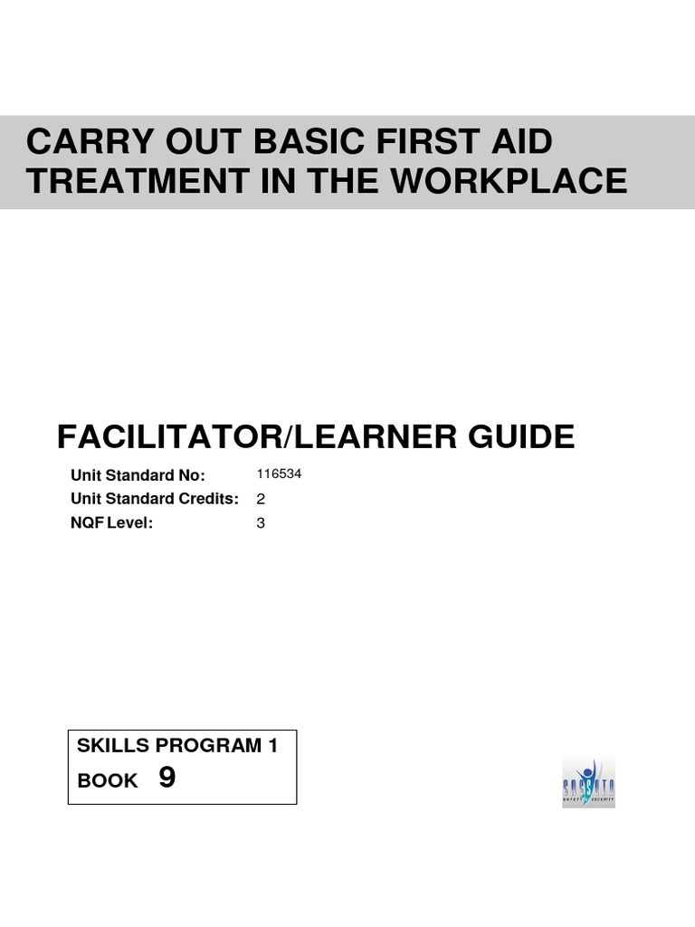 First Aid Learner's Guide | PDF | First Aid | Educational Assessment