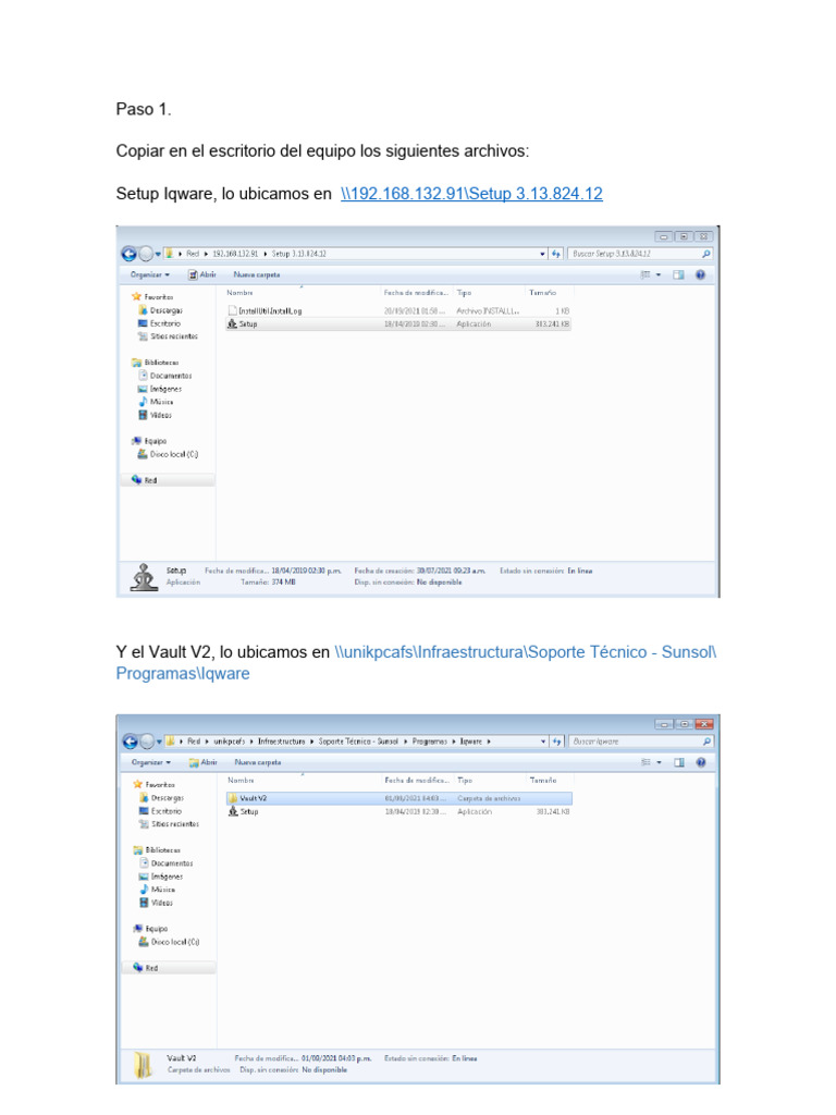Instalación y Configuración de Iqware | PDF | Active X Data Objects ...