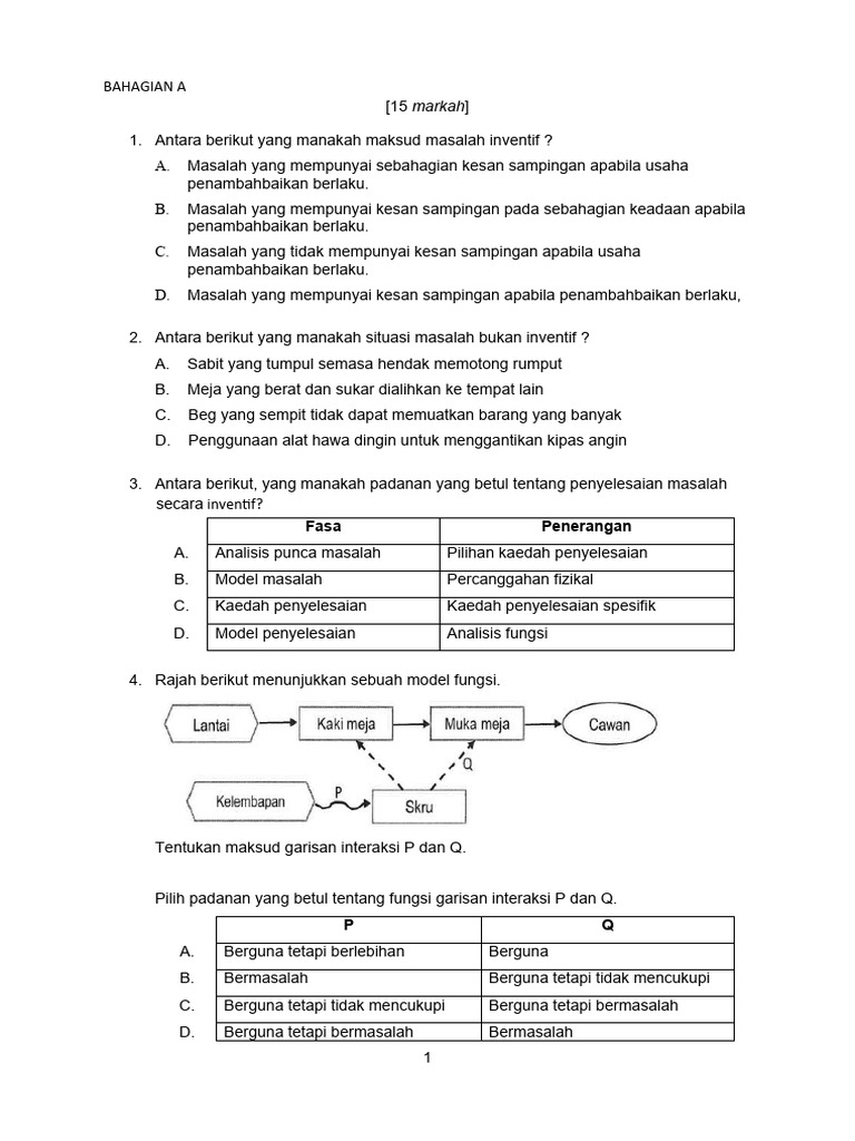 Soalan Uasa Ppt t2 2023 | PDF