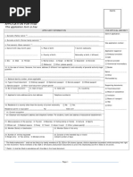 VU2 Visa Invitation Form for Denmark | PDF | Travel Visa | Government ...