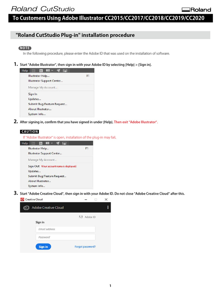 CutStudioPluginInstallationGuide en | PDF | Computer File | Directory (Computing)