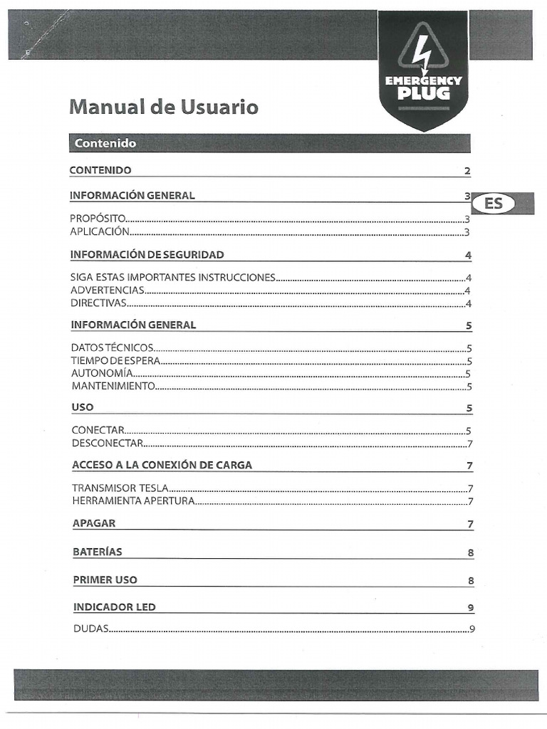 Manual Usuario Enchufe 2022 | PDF