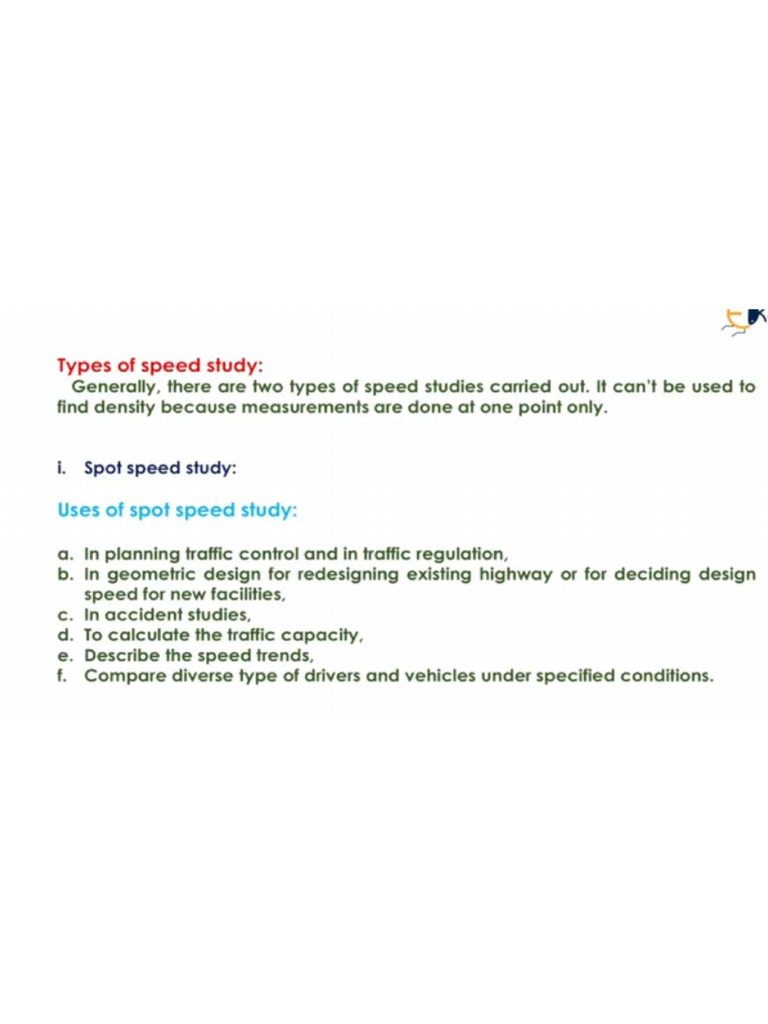 Speed Study Theory | PDF