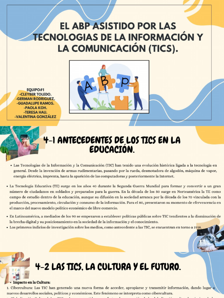 Las Tics En La Educación Pdf