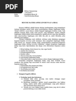 Contoh Dokumen AMDAL | PDF