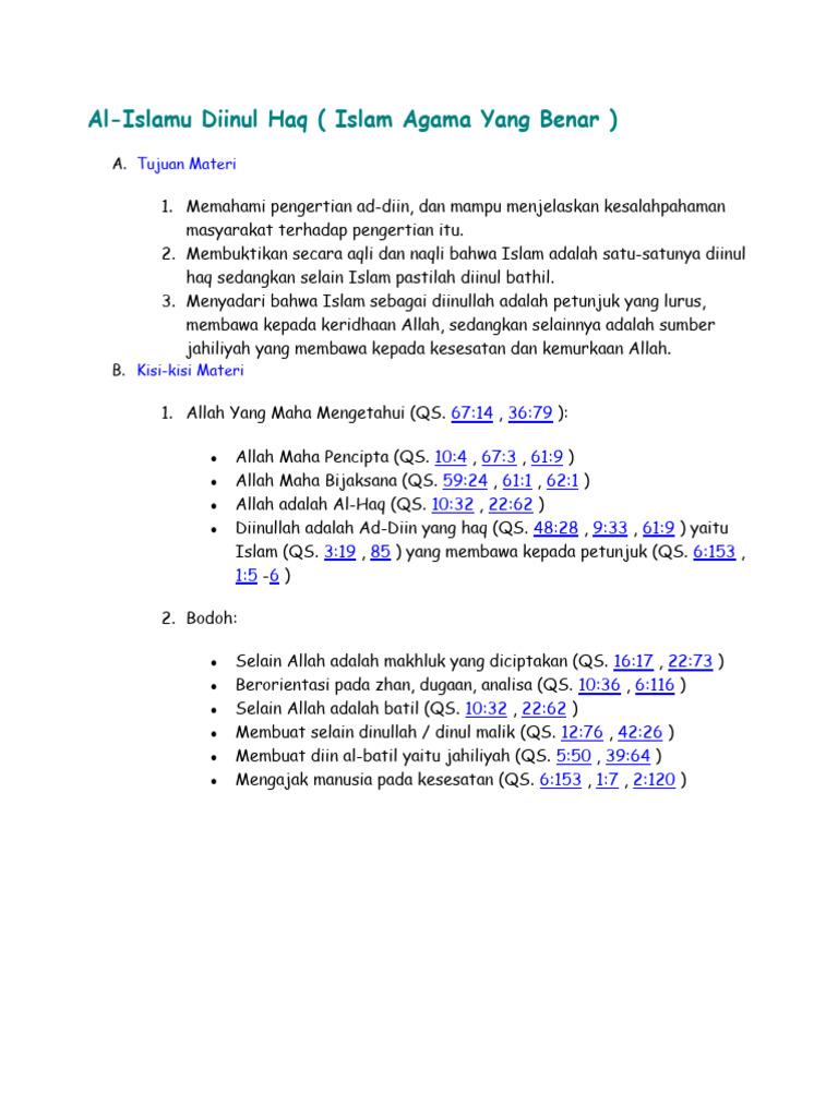 Materi BPI 2021 Kls 8 Eps1 | PDF