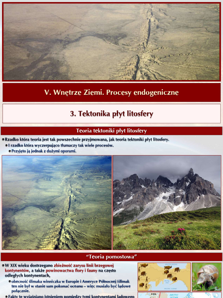 Ruchy Tektoniczne Ziemi | PDF