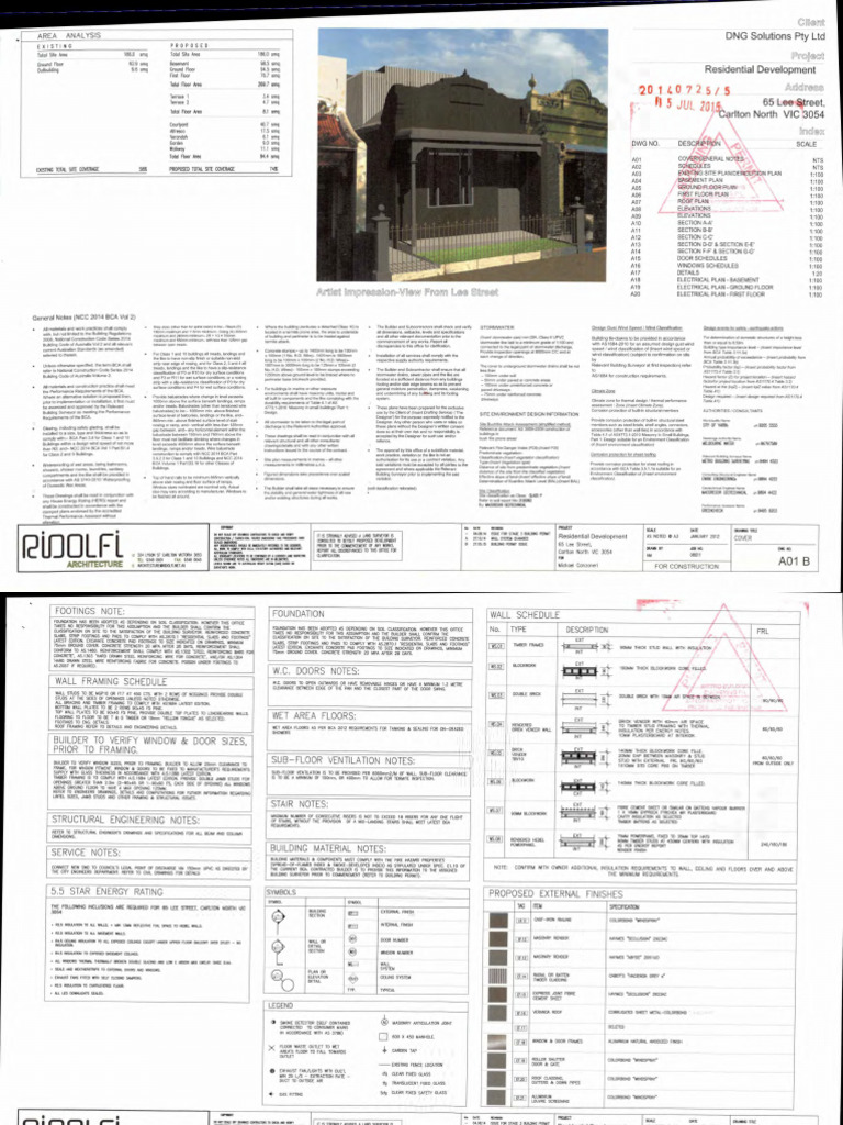 Architectural For Construction Updated 27.5.15 | PDF