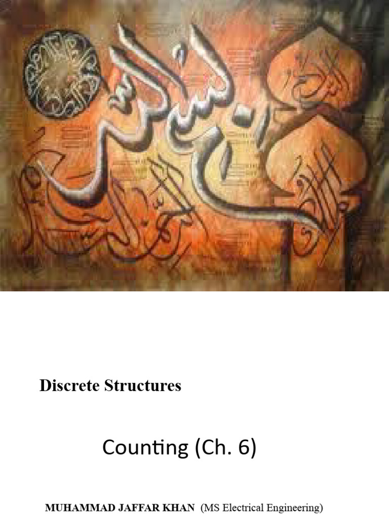 Lecture 15 Counting. | PDF | Applied Mathematics | Mathematics Lecture 15 Counting. | PDF | Applied Mathematics | Mathematics