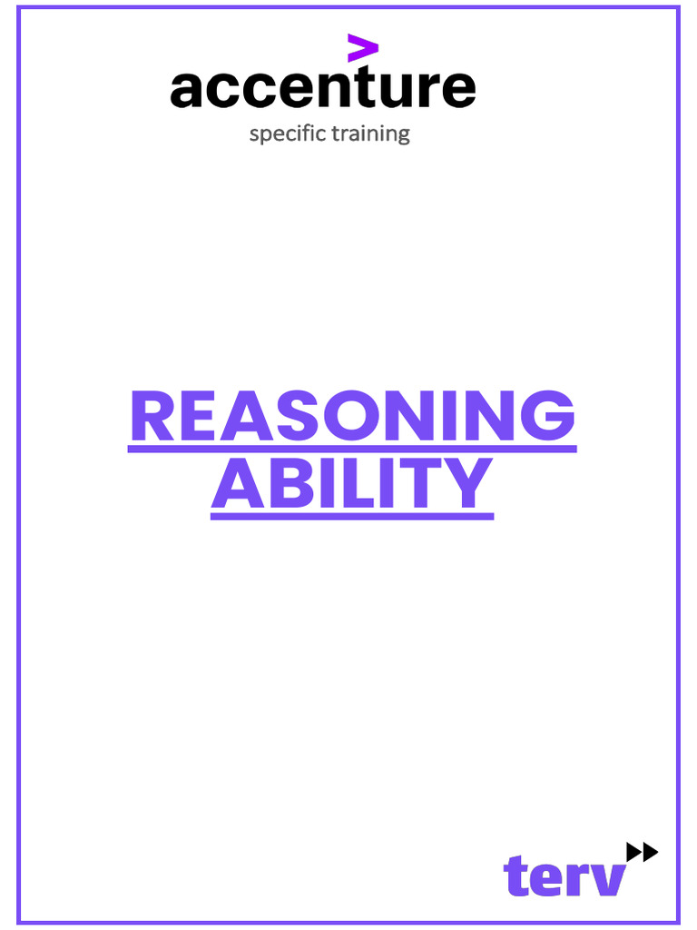 TF Accenture Logical Reasoning | PDF