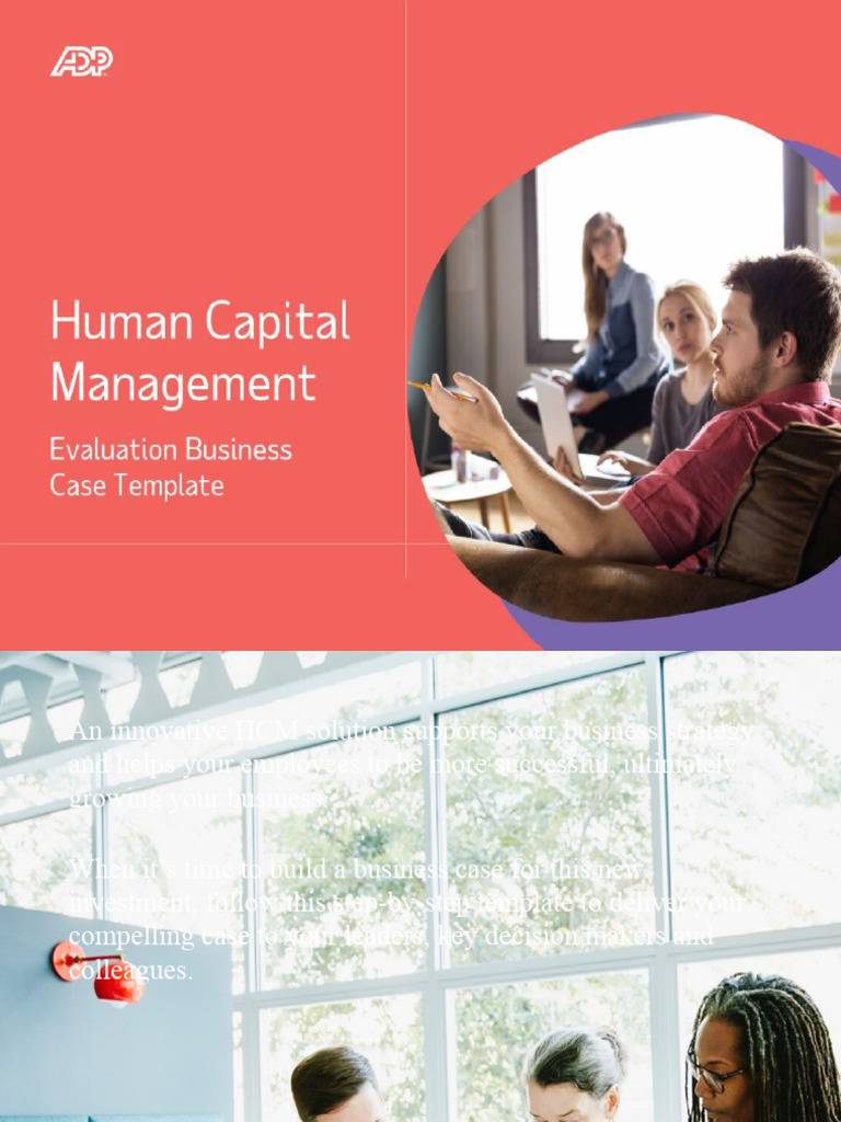 HCM Evalution Business Case Template | PDF